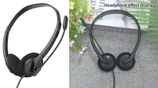 JTY-0121 Head mounted Telephone Wired Headphones
