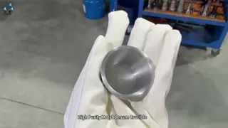 High Purity 99.95% Molybdenum Crucible for High Temperature Smelting & Crystal Growth