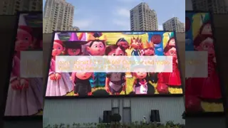 Outdoor LED Video Wall P4 81 P6 667 SMD Display Solution