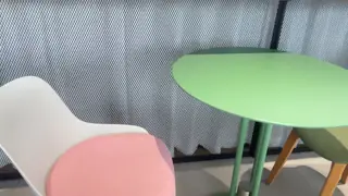 Modern Armless Dining Chair for Restaurants and Cafes