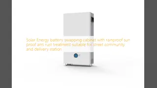 Smart Battery Swap Cabinet for Electric Scooters