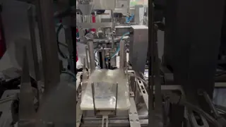 Rotary Premade Pouch Packing Machine with 4-Head Weigher for Sugar Salt Coffee Granules Snacks Auto Weighing Sealing