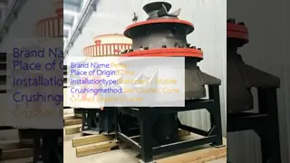 SH420 Hydraulic Cone Crusher High Efficiency Hard Rock