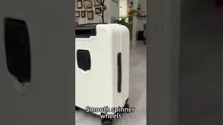 Large Capacity Side-Opening Spinner Suitcase with Smooth Wheels