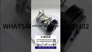 KBZE AC COMPRESSOR FOR SANY 141501000202А001 SRT55D-W SKT90-S SAT40-C MINING DUMP TRUCK Demo
