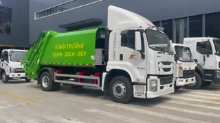 ISUZU  4X2 15m³  Compactor garbage truck