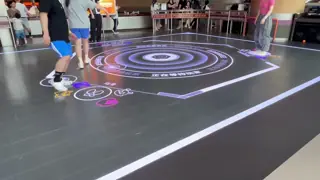 Aurora Motion Interactive LED Floor Game with 8 Engaging games