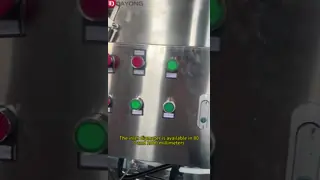 High quality dust-free feeding station with rotary vibrating screen.