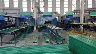 Custom FRP Cable Tray Corrosion Resistant GRP Cable Ladder Fiberglass Cable Management System