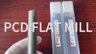 PCD 2F flat mill
