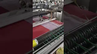 Video of the production process of thick and wide zipper file bags