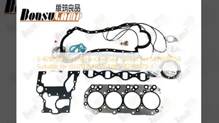 Isuzu 4JB1 Engine Overhaul Gasket Set 5878151750