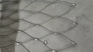 High Strength Stainless Steel Wire Rope Mesh for Safety