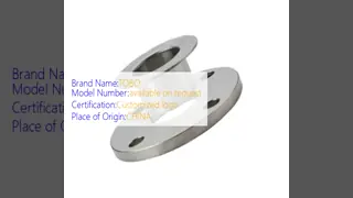 Sfenry JIS B2220 A105 Forged Weld Neck Flanges 10K