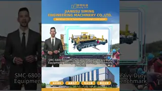concrete slipform paver for road paving and airport constrution