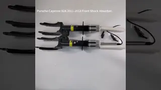 Porsche Cayenne S 92A Front Shock Absorber Replacement