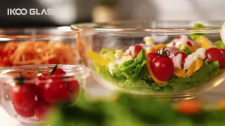 IKOO glass bowl