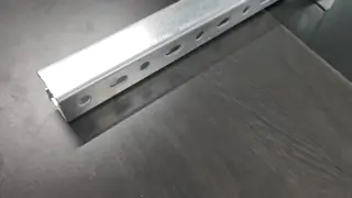 Heavy Duty Galvanized L Shaped Bracket for HVAC Systems