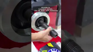 Easy Balancing for Wide & Deep-Concave Wheels ????️✨#wheelbalancer #garageequipment #tirechange
