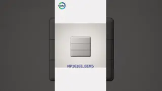 NP16163_01MS + Schneider + Unica 6-key KNX Smart Panel | Matte Grey