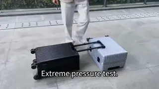 Hard Shell Spinner Luggage Durability and Drop Test
