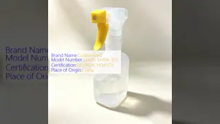 300ml PP Sprayer Bottle Durable Cosmetic Packaging