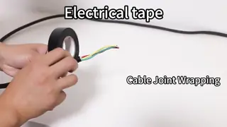 Line protection high-temperature resistant PVC insulated electrical tape