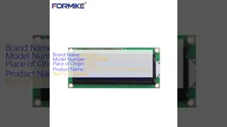 16x2 LCD Display Module Overview 2x16 Character Screen