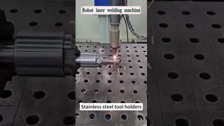 Stainless Steel Knife Handles Are Precisely Welded with a Robotic Welding Workstation