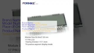 Custom 7 Segment LCD Display Solution for Industrial Use