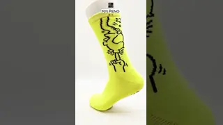 custom cartoon grip socks