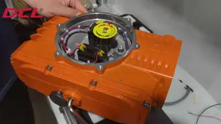 How to repair the disengagement of the electric actuator?
