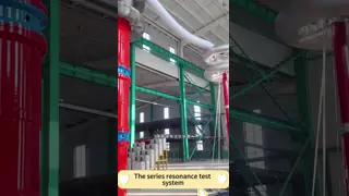Variable Frequency Series Resonance Test System for High Voltage Equipment Testing