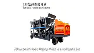 JS Mobile Forced Mixing Plant
