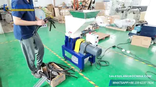 Industrial Plastic Crusher Machine High Efficiency Recycling