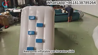 Ultimate Inflatable Yacht Slide for Luxury Water Fun