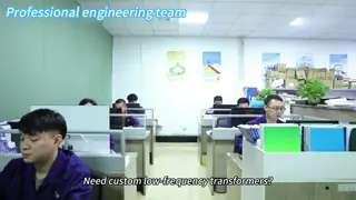 Custom Low Frequency Transformer | Automatic Winding Machine Production Process