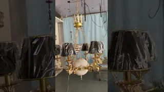 Custom Crystal Globe Cluster Chandelier Gold Multi-Drop Adjustable Hotel Villa Stairwell Pendant Lig