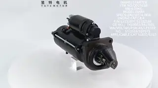 New Starter Motor Qd2513b 24V 10t 4.0kw for Cat C4.4 T410862 3417601