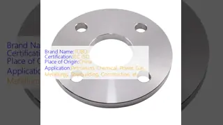 Custom Forged Steel Flanges High Quality CNC Machined