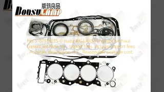 Isuzu 4JG1 4JG2 Engine Overhaul Gasket Set Premium Quality