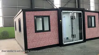 Expandable Brick Look Granny Flat Modular Home