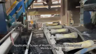 During the production of SBS waterproof membrane
