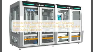 Pesticide Filling Machine with Gentle Capping Technology