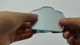 Cloud Shaped Acrylic Two Way Mirror  Infinity Lamp