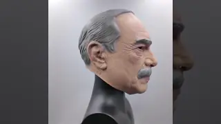 Realistic Old Man Latex Mask Cole Style | Elderly Character Mask