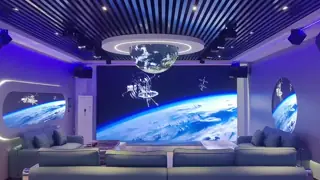 ceiling  Seamless splicing Spherical LED display screen