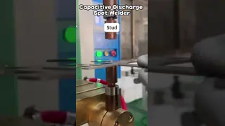 Metal Studs Are Precisely Spot Welded for Strong and Consistent Industrial Connections