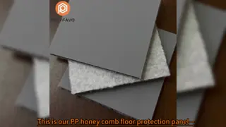 PP Polypropylene Honeycomb Board Temporary Floor Protection