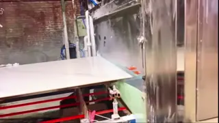 Automated Ceramic Tile Coating System for Precision Spraying